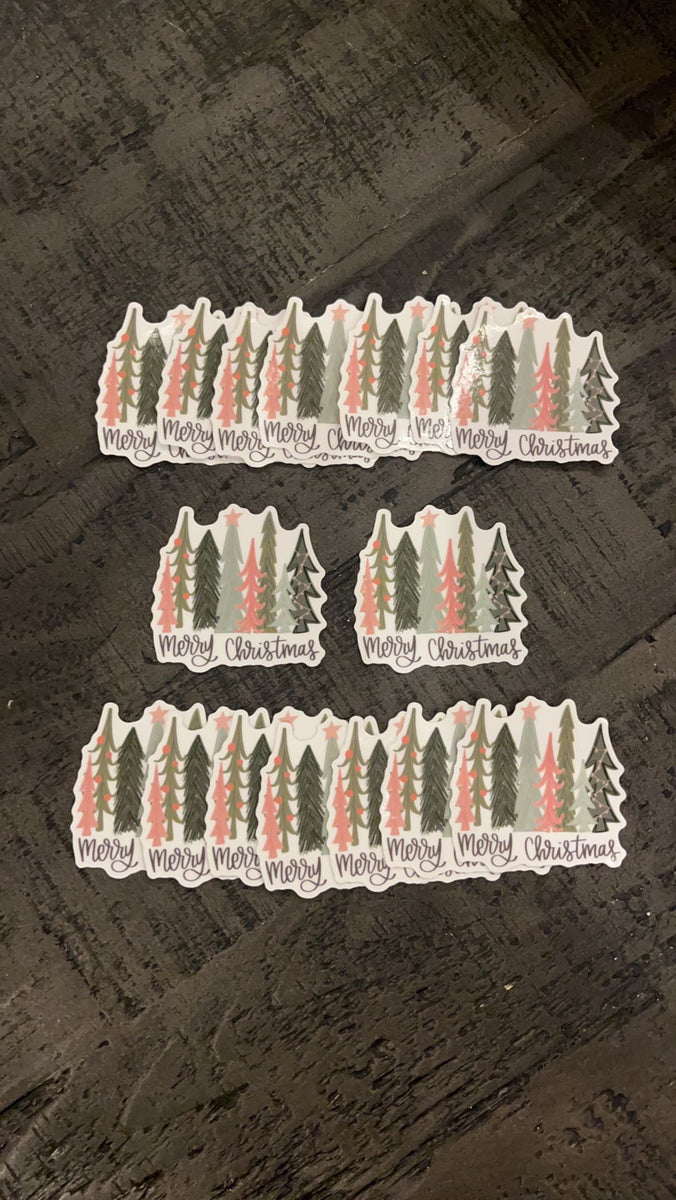 Merry Christmas *mini sticker* – Bri’s Stickers